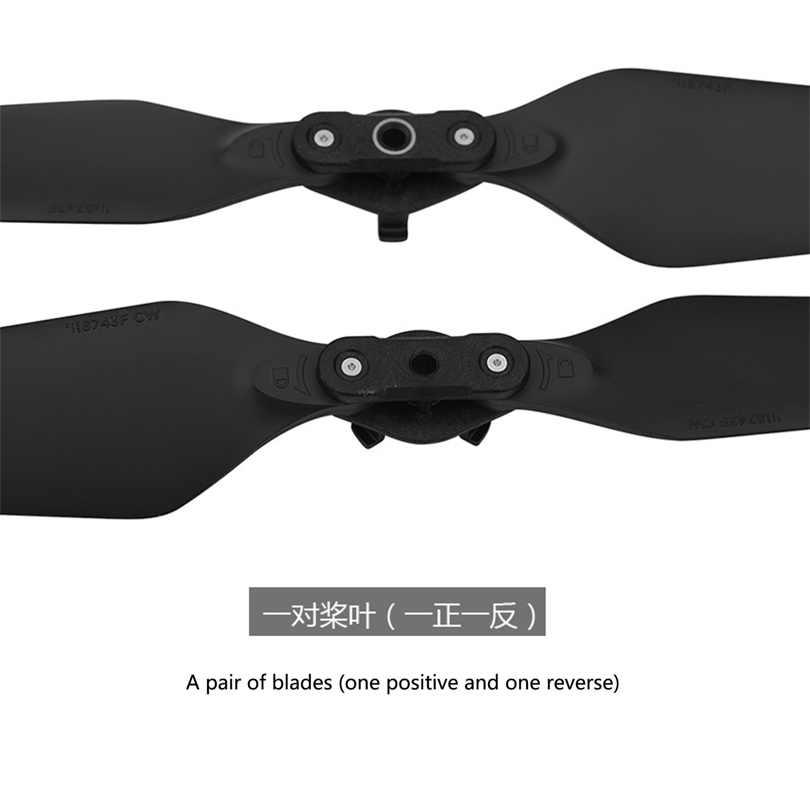 Mavic 2 Pro 8743F/8331 DJI Low-Noise Foldable Propellers Blades US | eBay