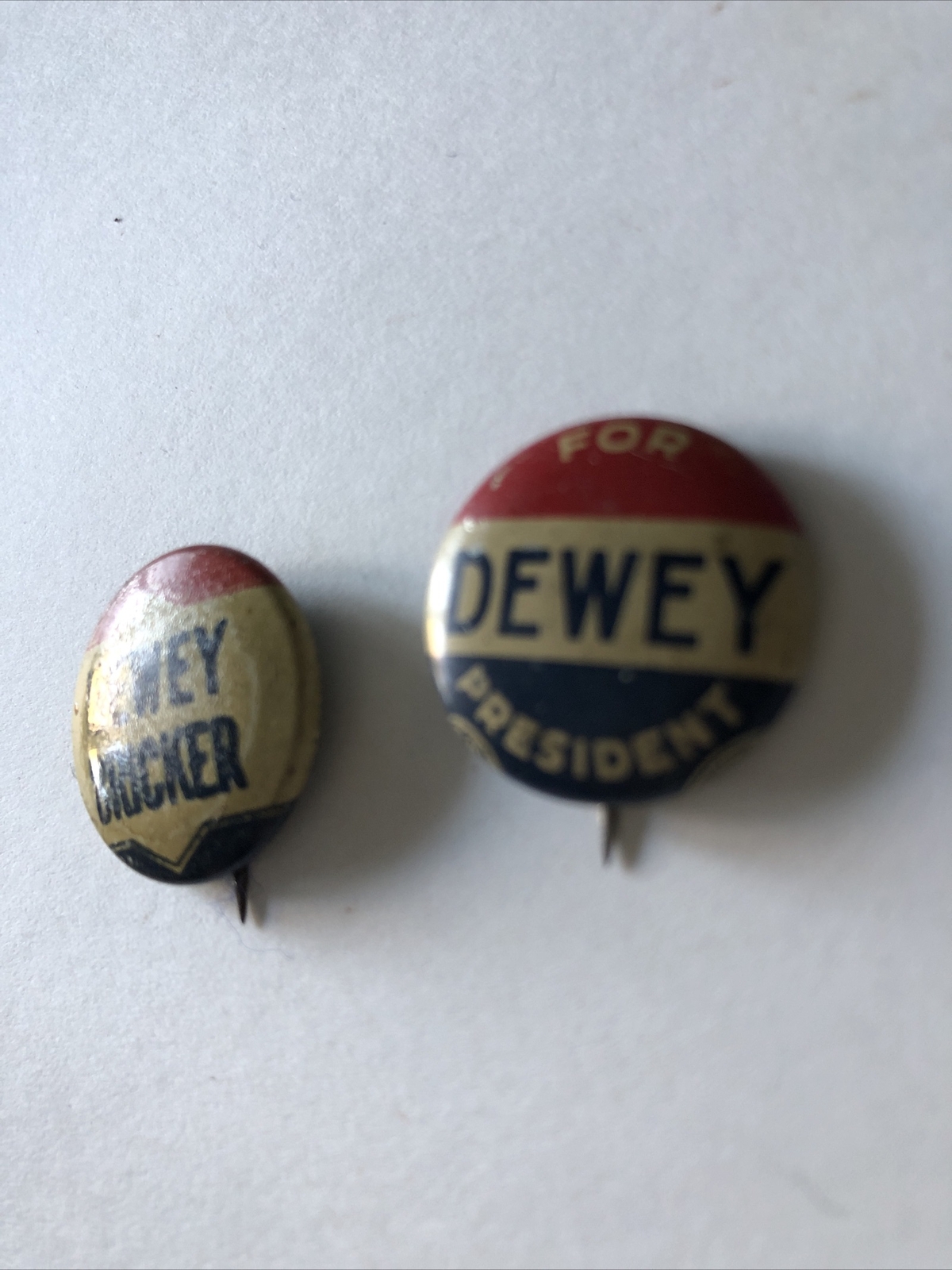 Dewey Bricker For President Campaign PinBack Button Pin Vintage E4 | eBay