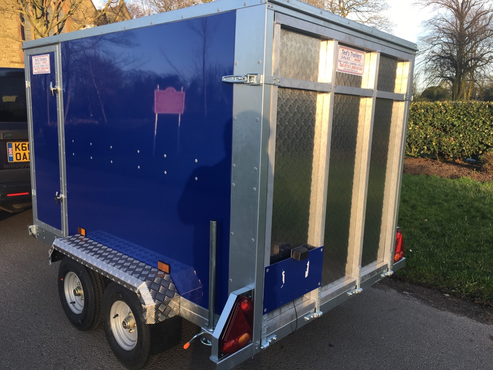 TICKNERS BOX TRAILER 8x5x5. TWIN AXLE from Teds Trailers Liverpool ...