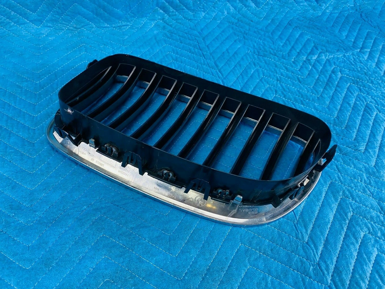 Genuine BMW Front Grille Chrome Passenger Side 51137412324 OEM | eBay