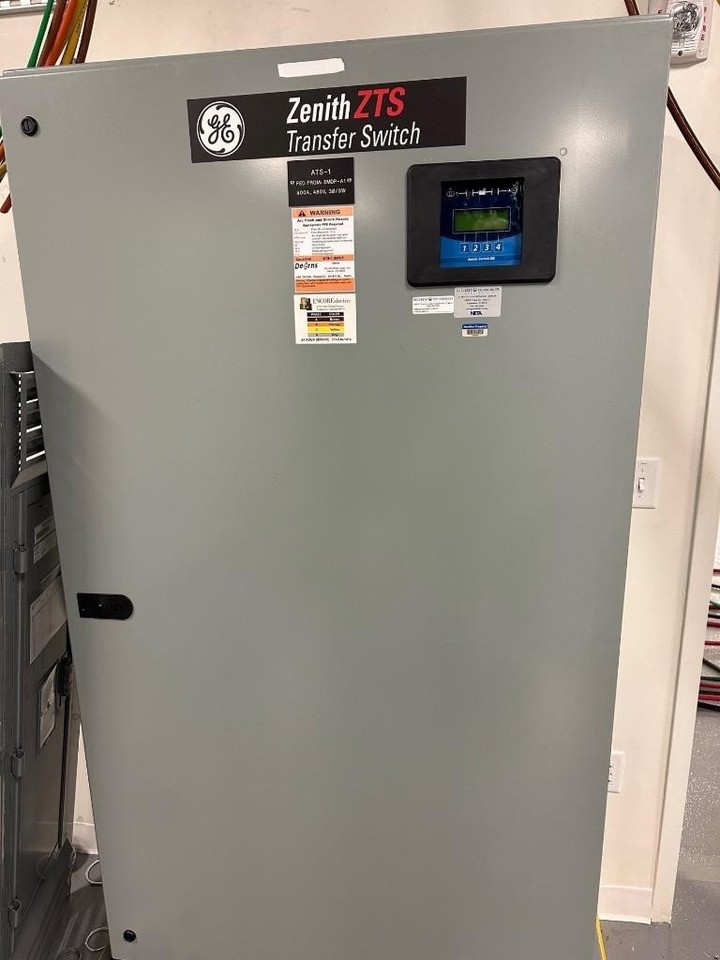 GE Zenith ZTS 800A Automatic Transfer Switch w/ MX250 Entelli-Switch ...