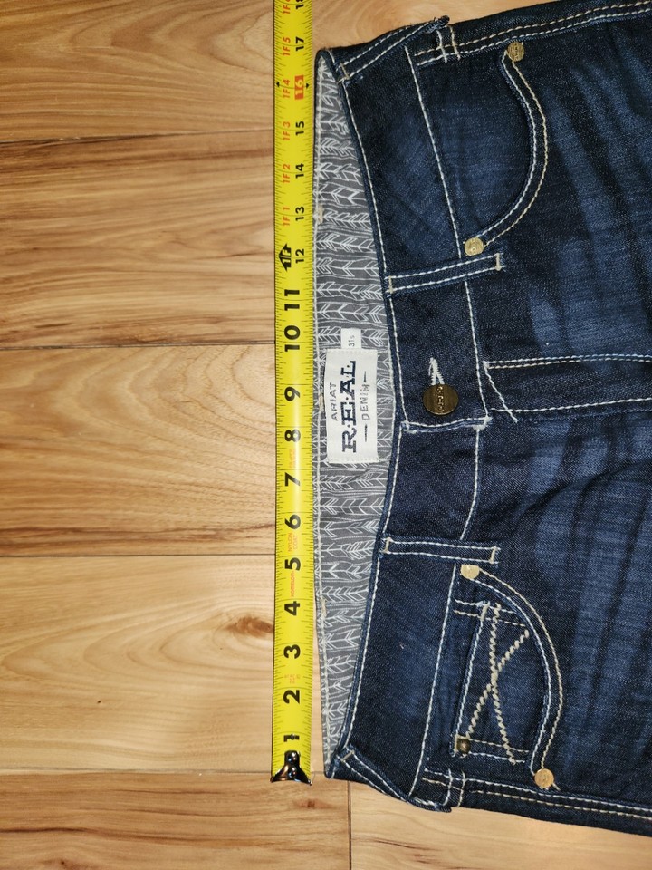 Ariat Real Denim Jean Size 31 Women’s Bootcut Blue Jeans Western ...