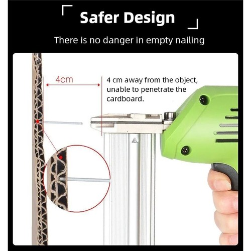 Electric Nail Gun Dual-purpose Nail Gun Shooting Nail Gun Nailer ...
