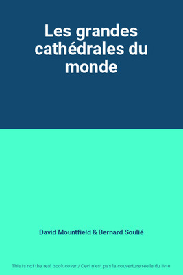 Les grandes cathedrales du monde, David Mountfield et Bernard Soulie | eBay