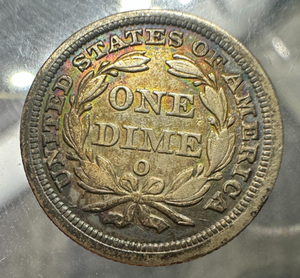 1856-O New Orleans Seated Liberty Silver Dime - Earlier Date | eBay