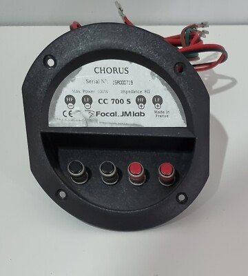 Focal JM Lab Chorus CC 700 S Crossover France - Ref #B6 | eBay Australia