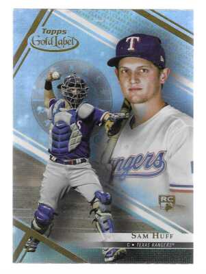 Sam Huff 2021 Topps Gold Label #99 Class 3 ROOKIE RC | eBay
