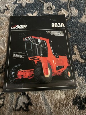 New Idea 803 Power Unit Uni-System Brochure FCCA24 | eBay