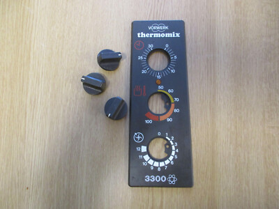 Vorwerk Thermomix TM3300 Panel mit 3 Drehknöpfen TM 3300 | eBay