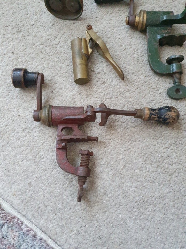 Antique Shotgun Reloader Tools & Decappers Etc Job Lot | eBay UK