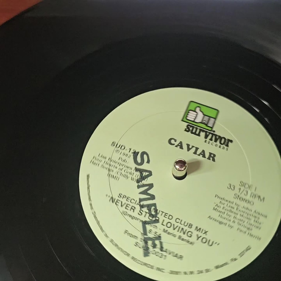 🎧 Caviar – Never Stop Loving You (Survivor) 12" Disco LISTEN! M- | eBay
