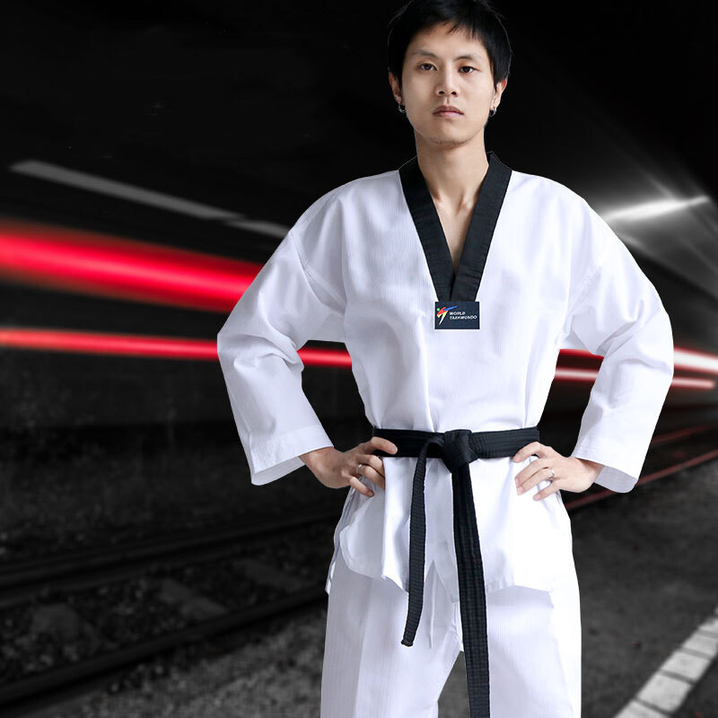 Korean Taekwondo Uniform MOOTO Korea Taekwondo WT Logo Tabek High Dan