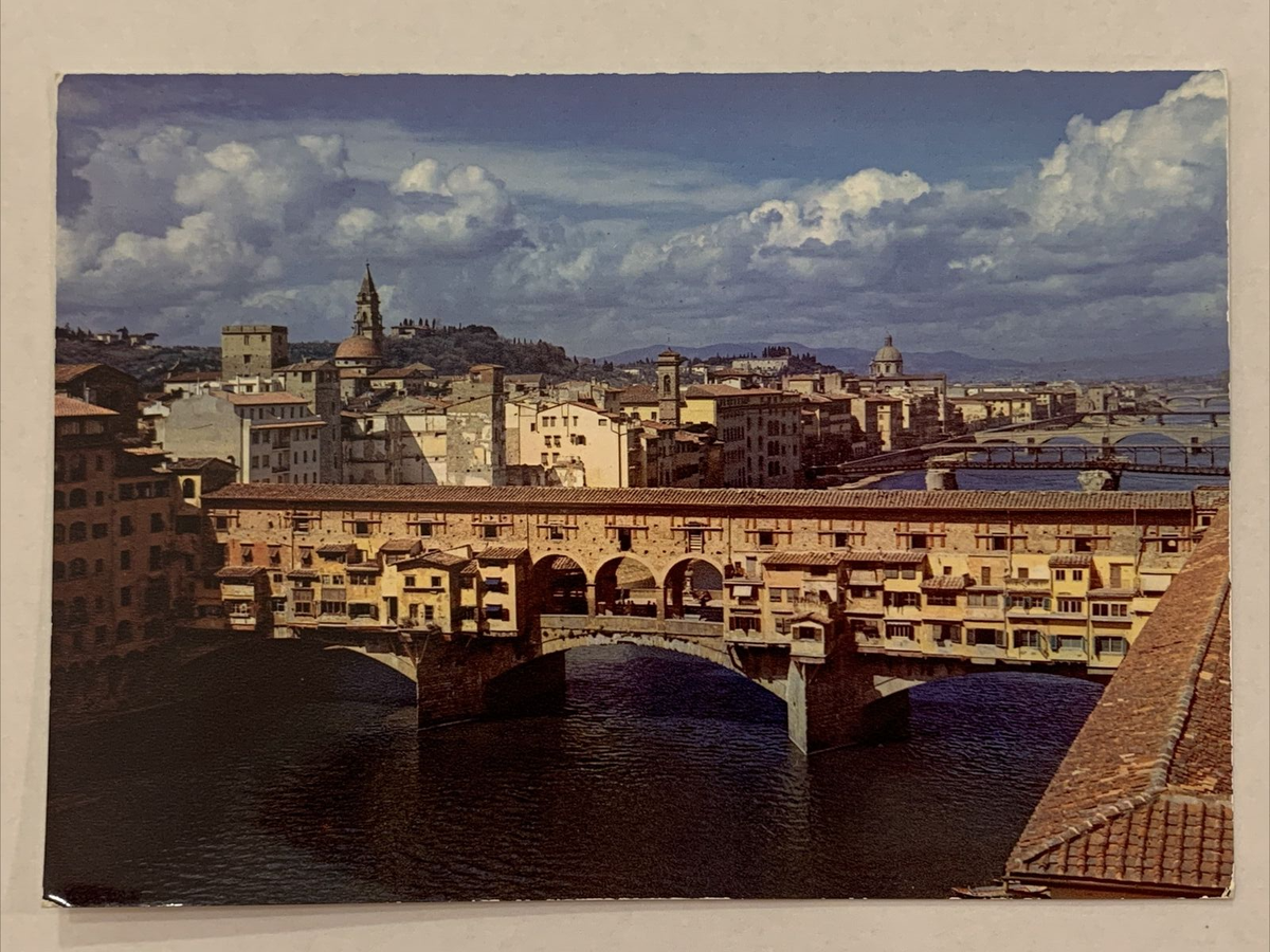 Oldest Bridge In Florence Italy The Ponte Vecchio | (Italian For Old
