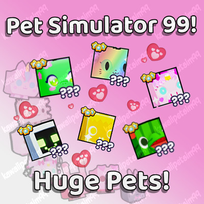 Huge Pets | Pet Simulator 99 | Roblox PS99 | Fast Delivery & Cheap | eBay