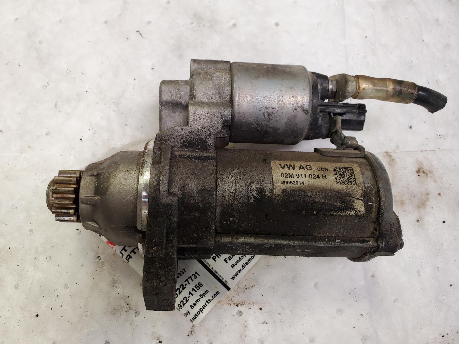 VOLKSWAGEN BEETLE Starter Motor 1.8L, Bosch manufacturer 14 15 16 17 | eBay