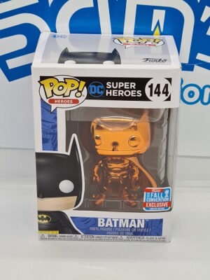 Batman Orange Chrome NYCC 2018 Exclusive Funko Pop! Vinyl #144 | eBay ...
