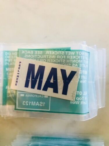 California DMV License Plate Month Sticker - MAY -Original | eBay