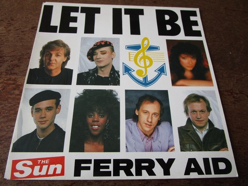 FERRY AID, Pochette vinyle 45 Tours, vide | eBay
