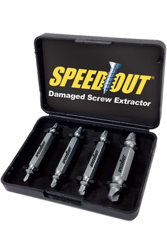 Speed Out "Original" Damaged Screw Extractor & Bolt Extractor Set - Pro ...