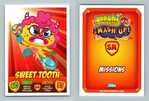 Sweet Tooth - Moshi Monsters Mash Up! Series 2 Topps 2011 Trading Card ...