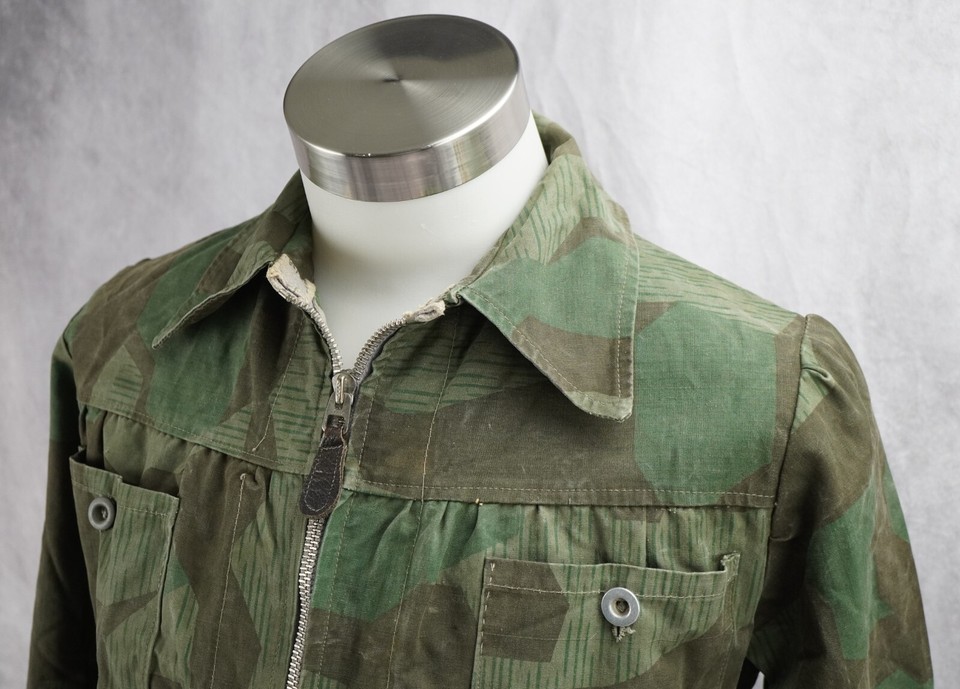 WW2 German splinter Camo jacket tunic field Heer wehrmacht US vet ...