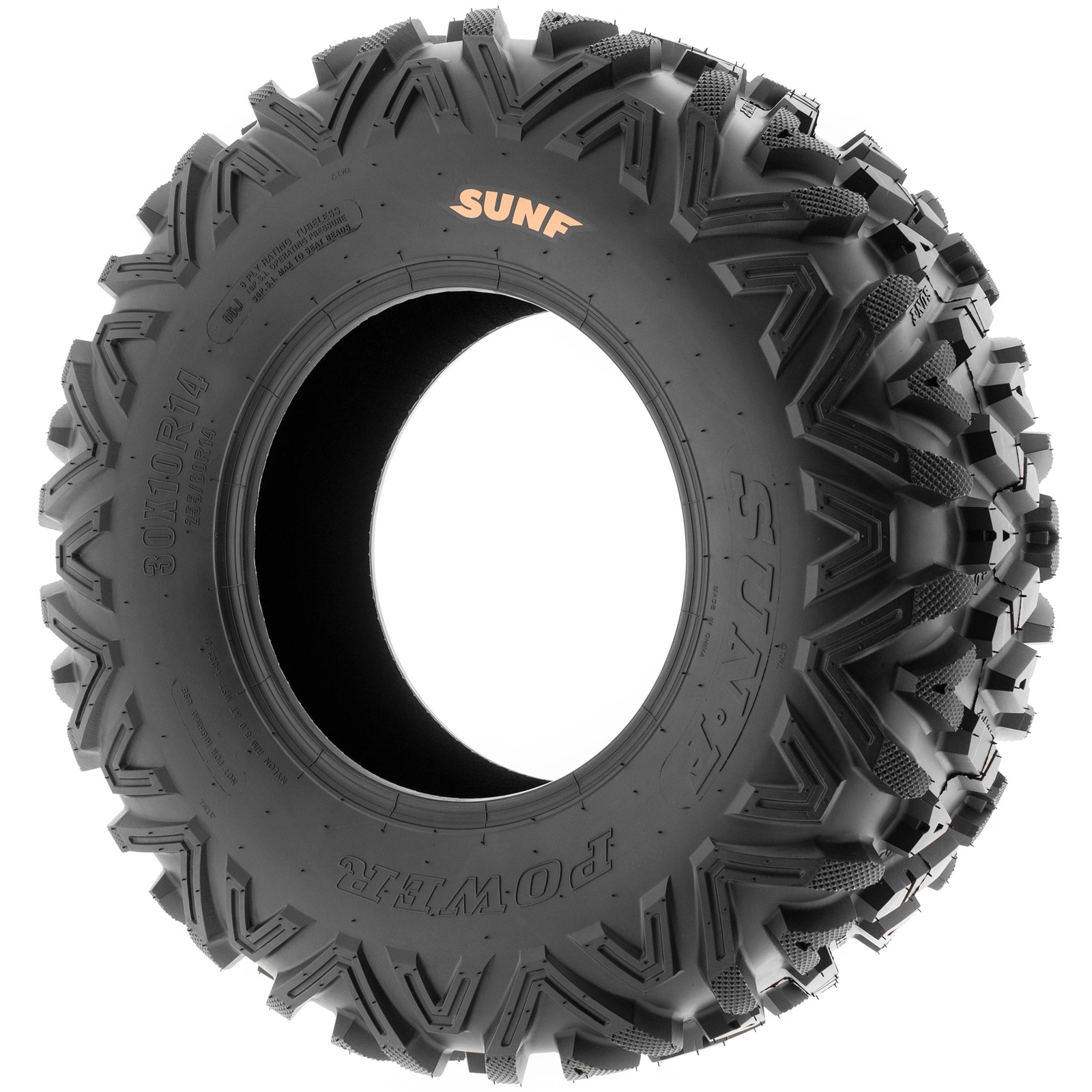 SunF A033 Power I All Terrain ATV UTV Tubeless Tires [Single] | eBay