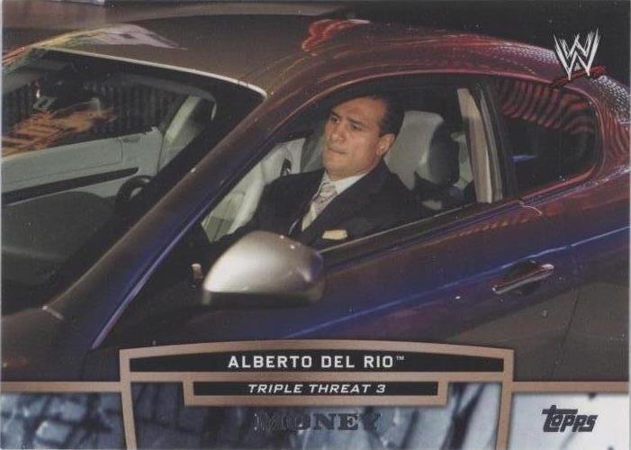 2013 Topps WWE - Triple Threat Tier 3 Alberto Del Rio #TT23-3 for sale ...
