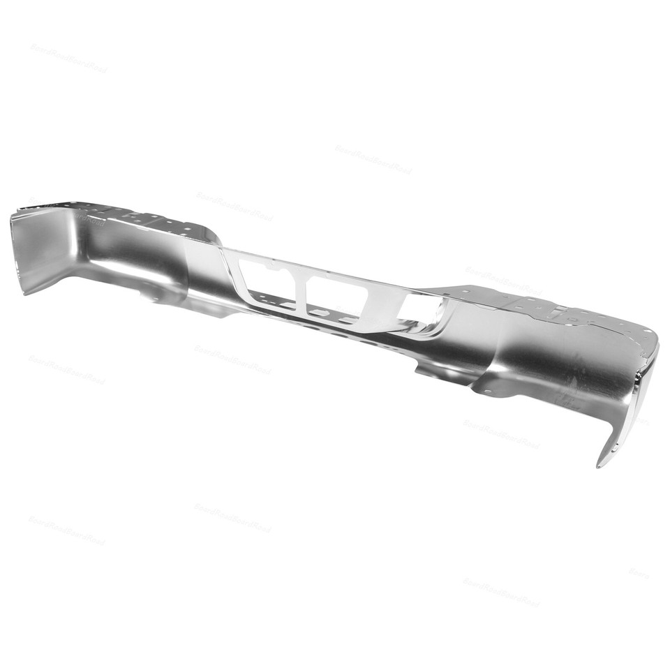 Fit for 2007-2013 Toyota Tundra Chrome Steel Rear Bumper Shell Face Bar ...