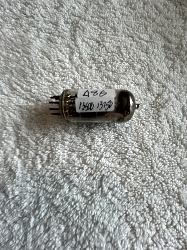 German 6922 Amperex Vacuum Tube Strong Testing Balanced (D) Getter | eBay
