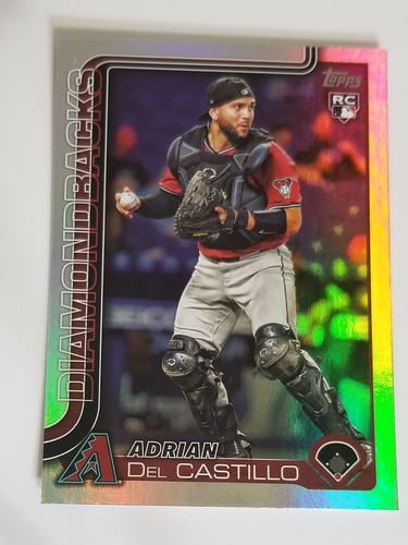 2025 Topps Series 1 Adrian Del Castillo #226 Gold Arizona Diamondbacks ...