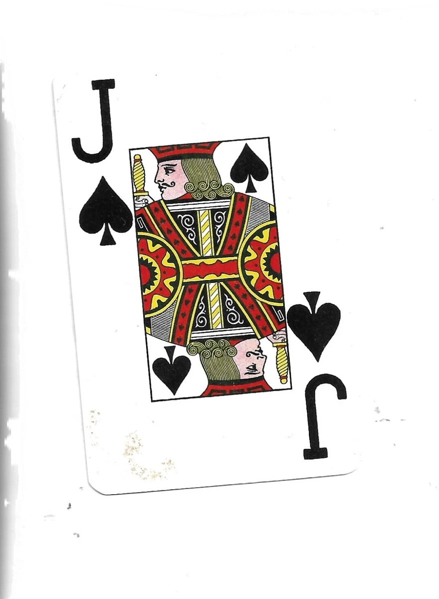 Playing Cards Jack Of Spades