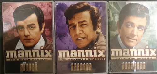 MANNIX DVD COMPLETE SIXTH SEVENTH FINAL SEASON CULT TV SERIES 6 7 8 ...