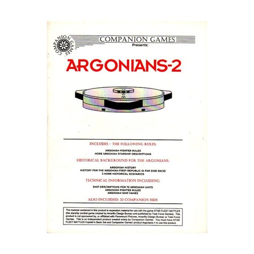 Companion Games SFB Argonians-2 VG | eBay UK