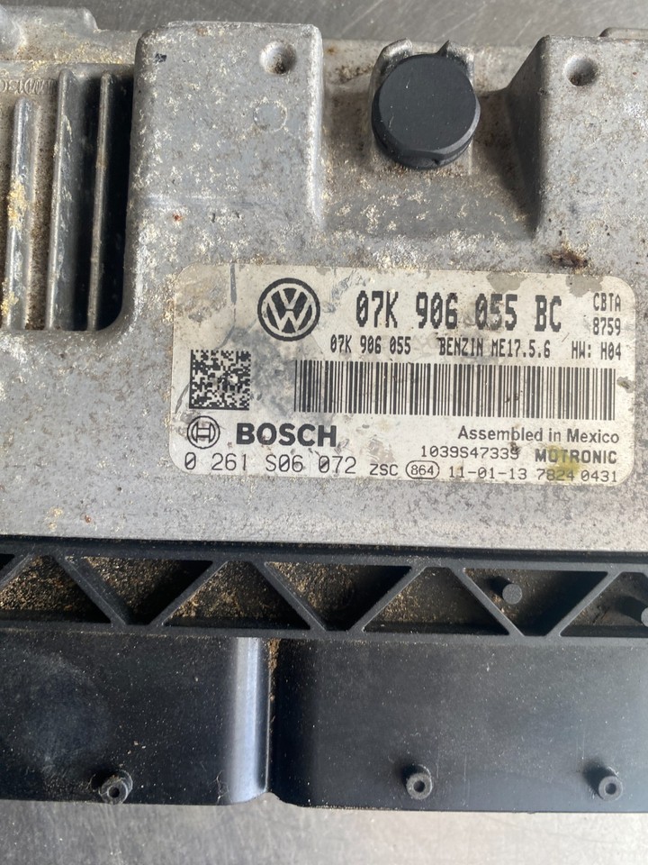 2011-2014 VOLKSWAGEN JETTA 2.5L Ecm Engine Control Module 07K906055BC ...