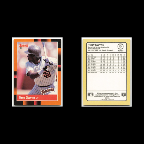 Gary Sheffield/Phil Plantier/Tony Gwynn/Fred McGriff Lot 7 Baseball ...