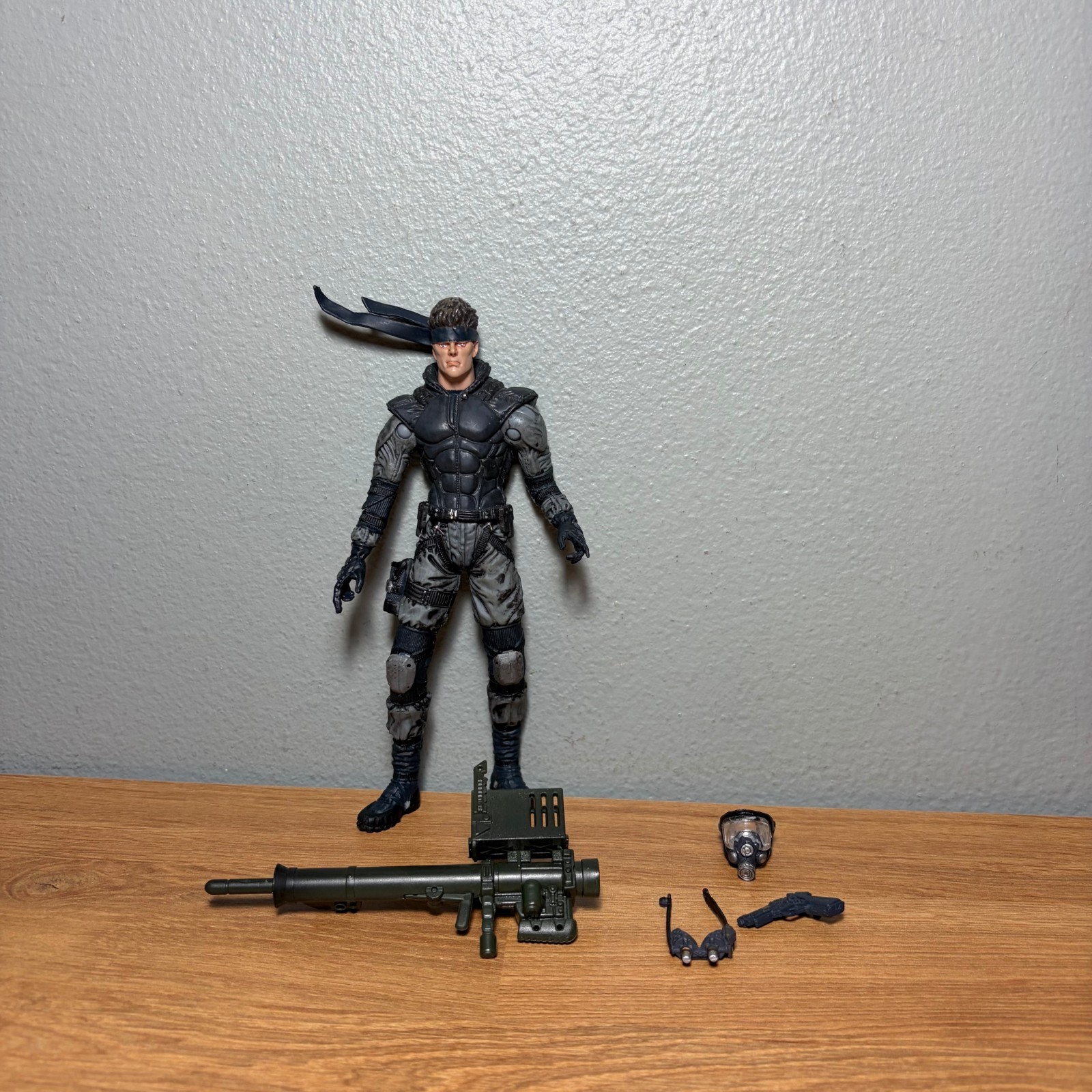 McFarlane Toys Metal Gear Solid Snake Action Figure Toy Video Game 1999 ...