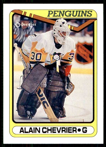 1990-91 O-PEE-CHEE ALAIN CHEVRIER #436 | eBay