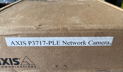 Axis P3717-PLE Indoor/Outdoor Netowork Security Camera (Open Box/New) | eBay