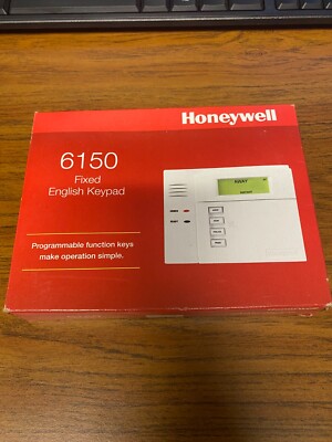 New - Honeywell 6150 Fixed LCD Keypad / Alarm Plain English | eBay
