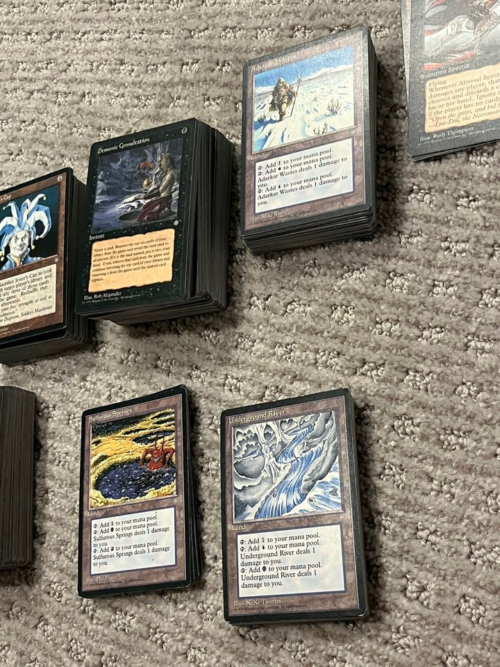 Magic the Gathering MTG Ice Age Complete Set LP/MP All 383 Cards | eBay