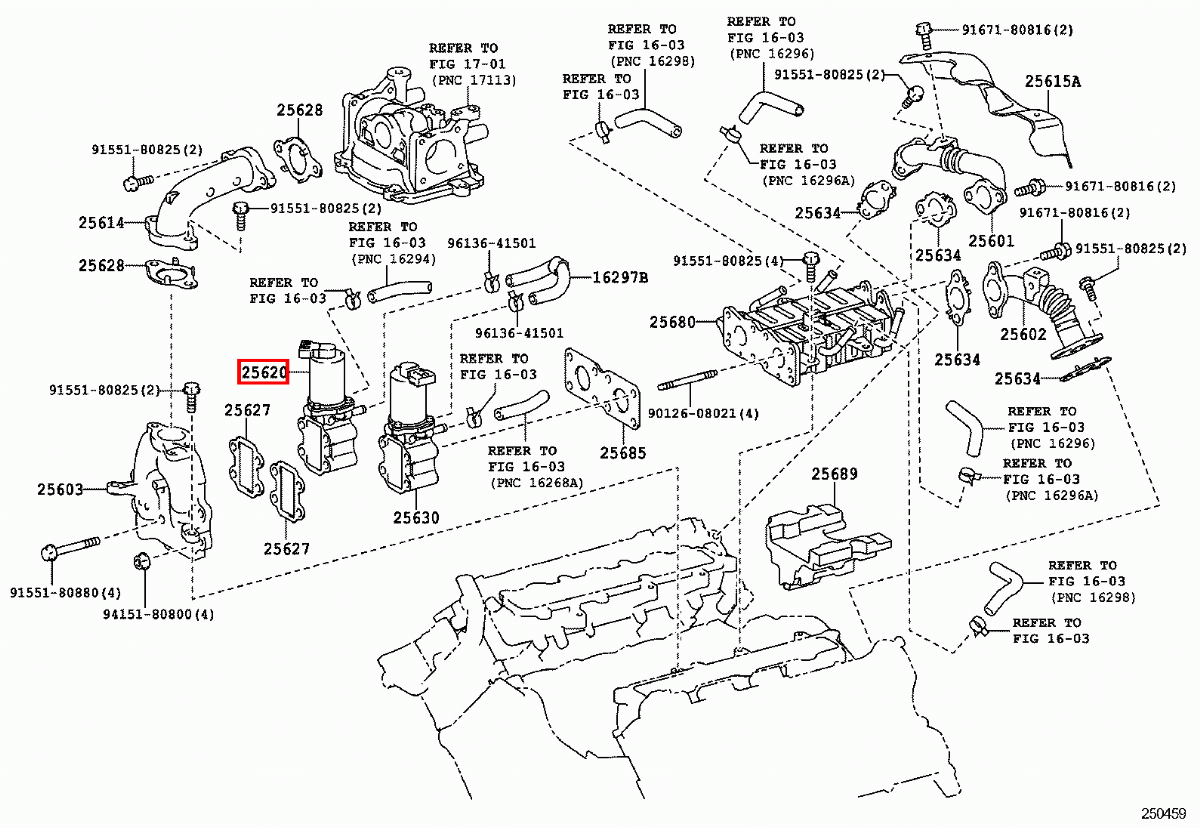Genuine Toyota LandCruiser 79 78 76 Series VDJ 1VD 4.5 Diesel V8 RH EGR ...