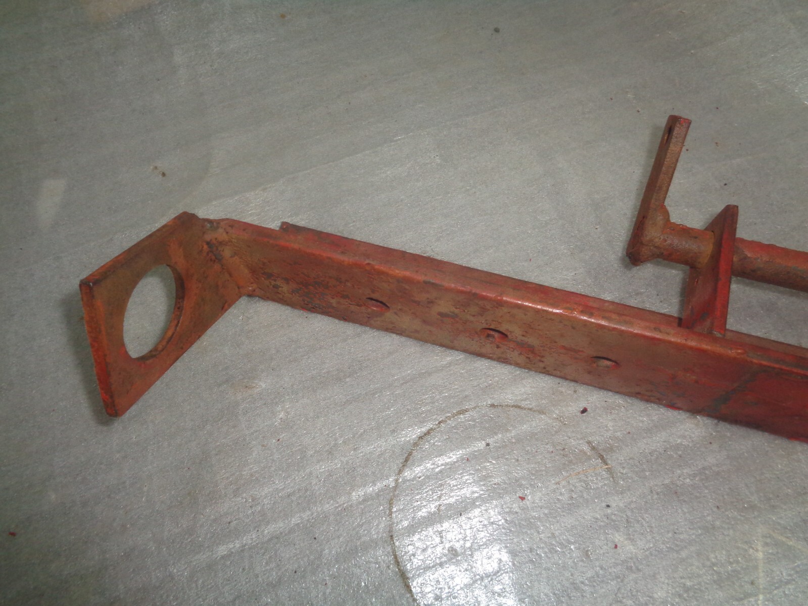 MASSEY HARRIS PONY. BRAKE PEDALS SHAFT AND BRACKET. | eBay