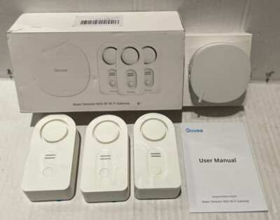 Govee Water Detector With RF WiFi Gateway H5040 H5054 | eBay
