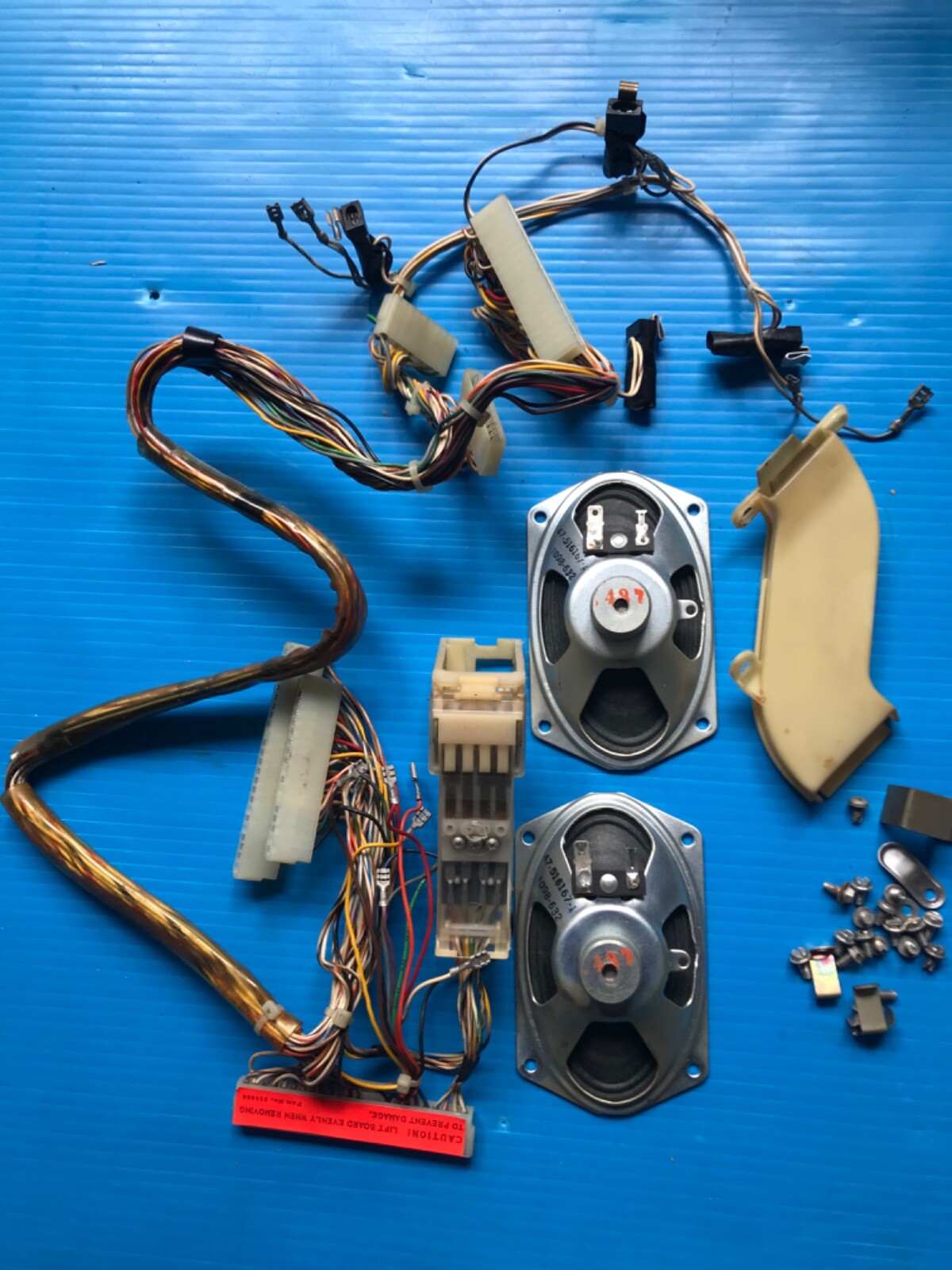 seeburg jukebox Wallbox DEC wairing harness speaker coin switch parts ...