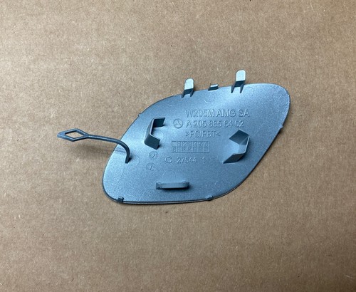 Mercedes W205 C-Class 2019-20 Front Bumper Tow Hook Cover Silver ...