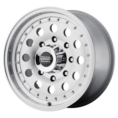 American Racing 15x8 AR62 Outlaw II Wheel Machined 5x4.5 / 5x114.3 ...