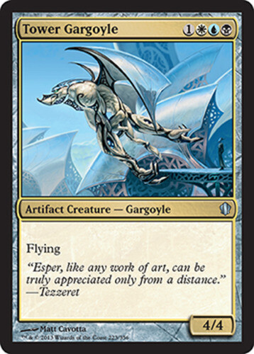 1x Tower Gargoyle Light Play, English - Commander 2013 (C13) MTG | eBay