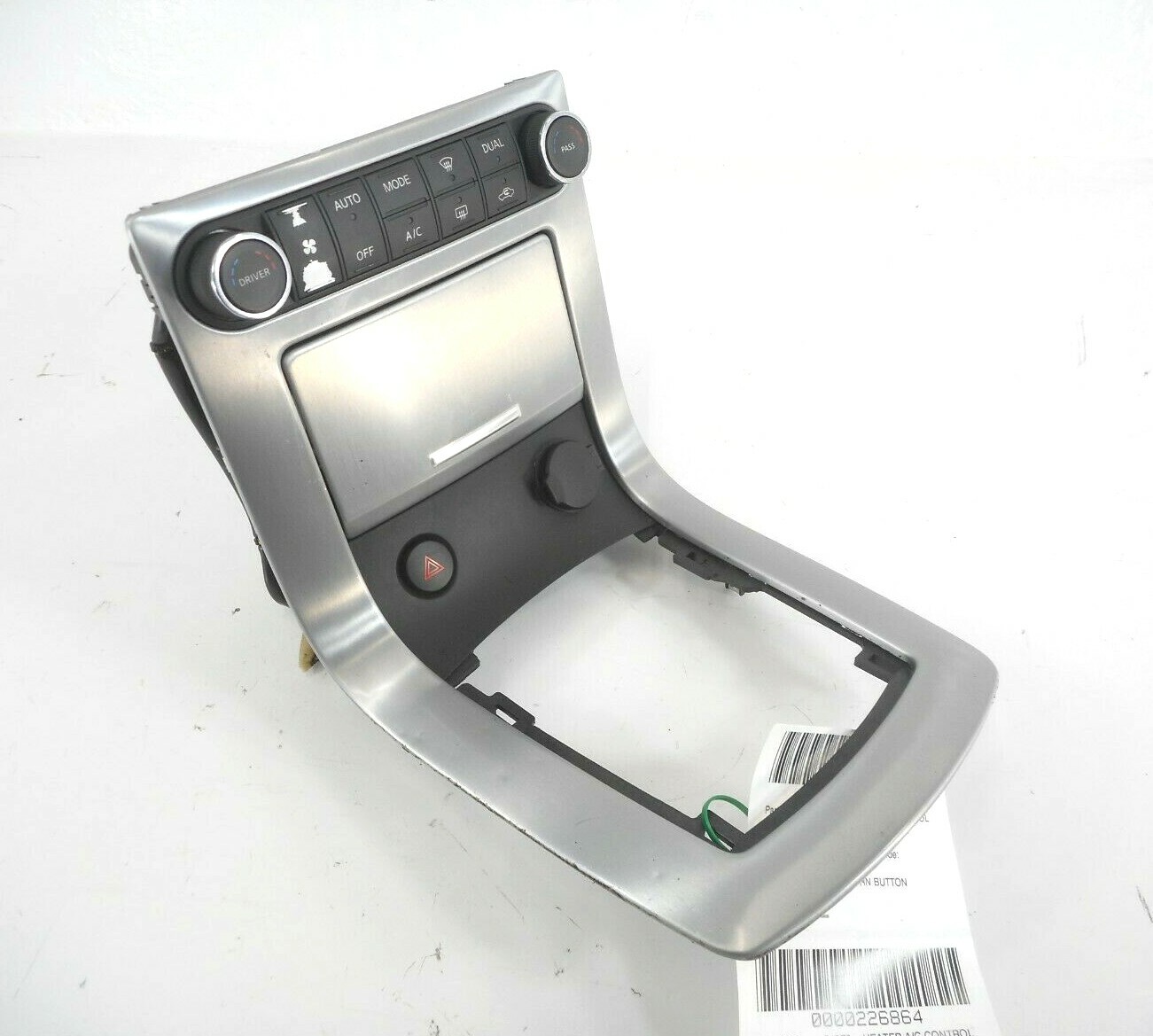 Nissan Maxima Center Console Shifter Wood Grain Dash Trim Bezel ...