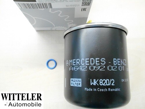 Kraftstofffilter Mercedes-Benz Dieselfilter Filter A6420920201 A- B ...