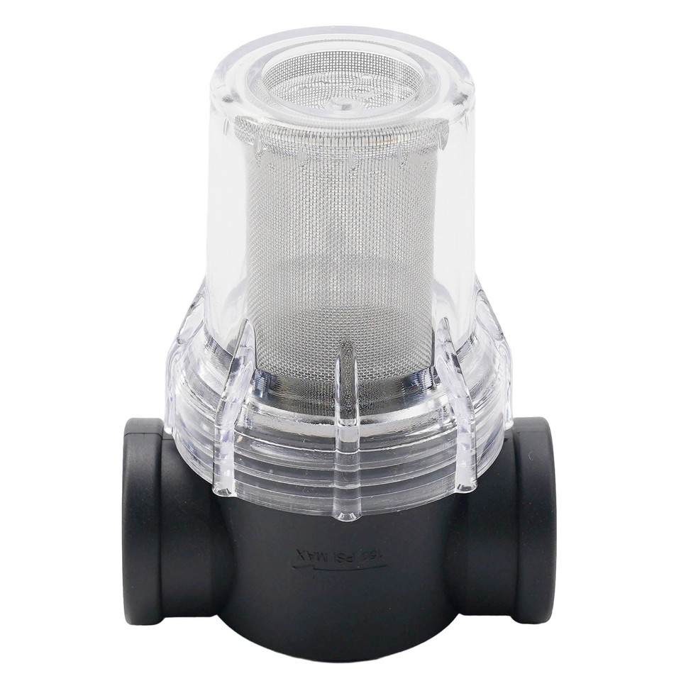 40 80Mesh Inline Mesh Strainer Water Pump Filter Screen Garden ...